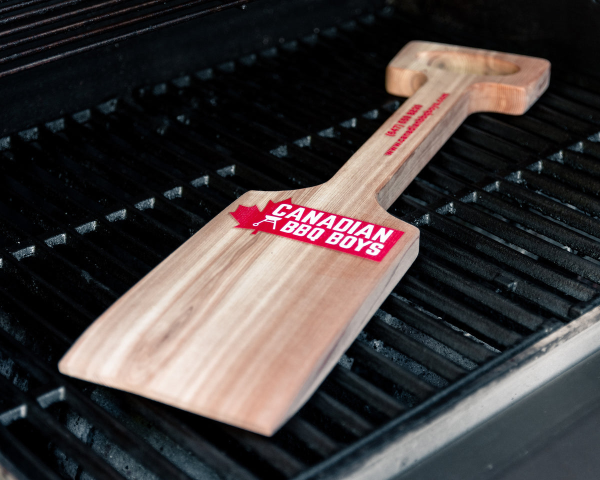 Wooden BBQ Scraper (MADE IN CANADA) — Canadian BBQ Boys